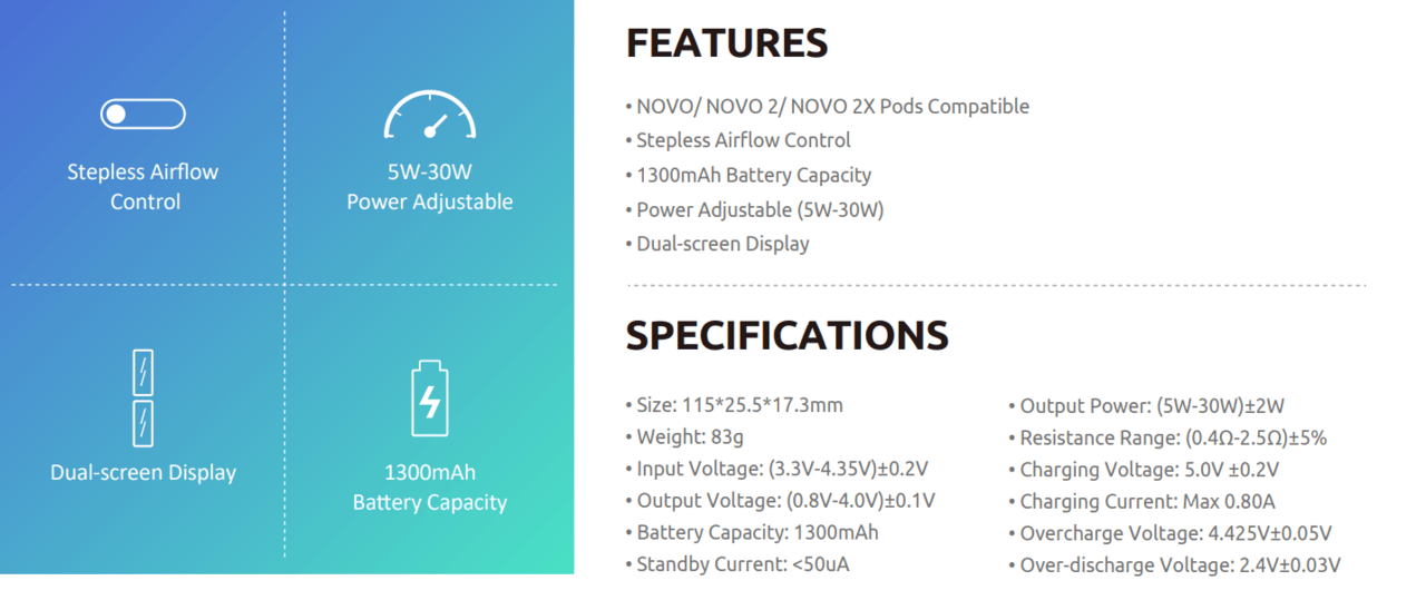 Smok NOVO GT Pod Kit – Alpha Vapes | Best Vape Shop In Canada